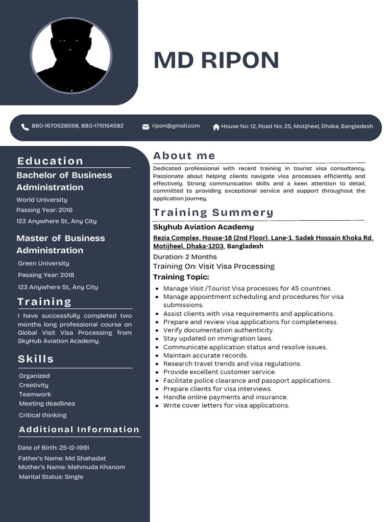 Visa Processing Training Overview | PDF | Travel Visa | Human Migration