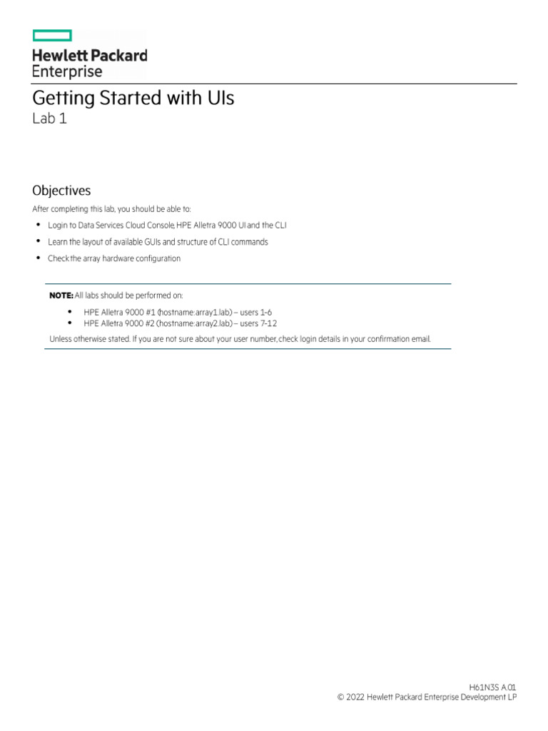 l01 Getting Started With Uis | PDF
