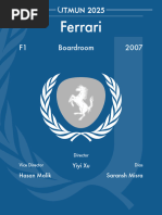 Ferrari Organizational Chart 2023 | PDF
