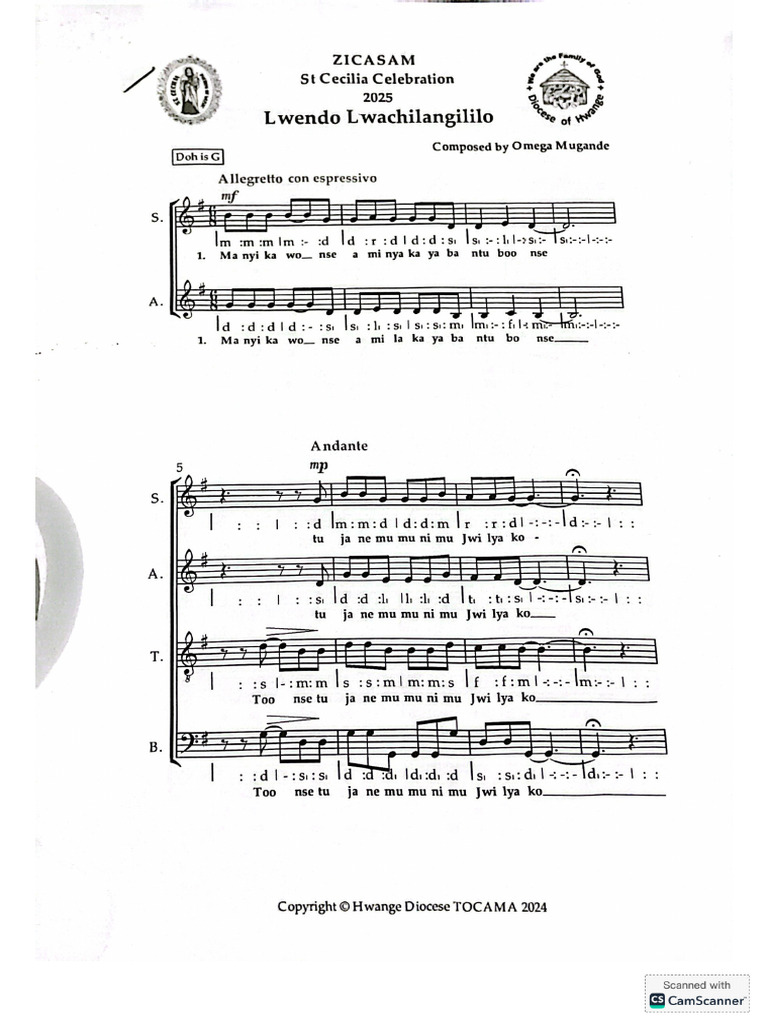 Lwendo Lwechalingolilo | PDF