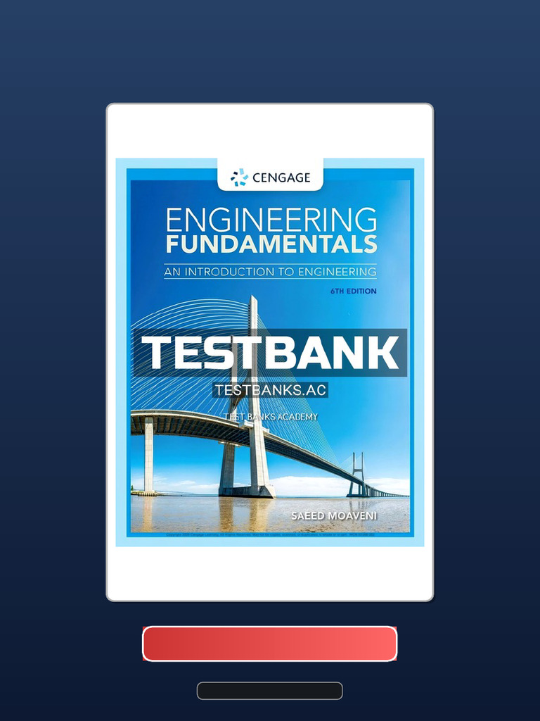 Complete Bundle Test Bank For Engineering Fundamentals An Introduction ...