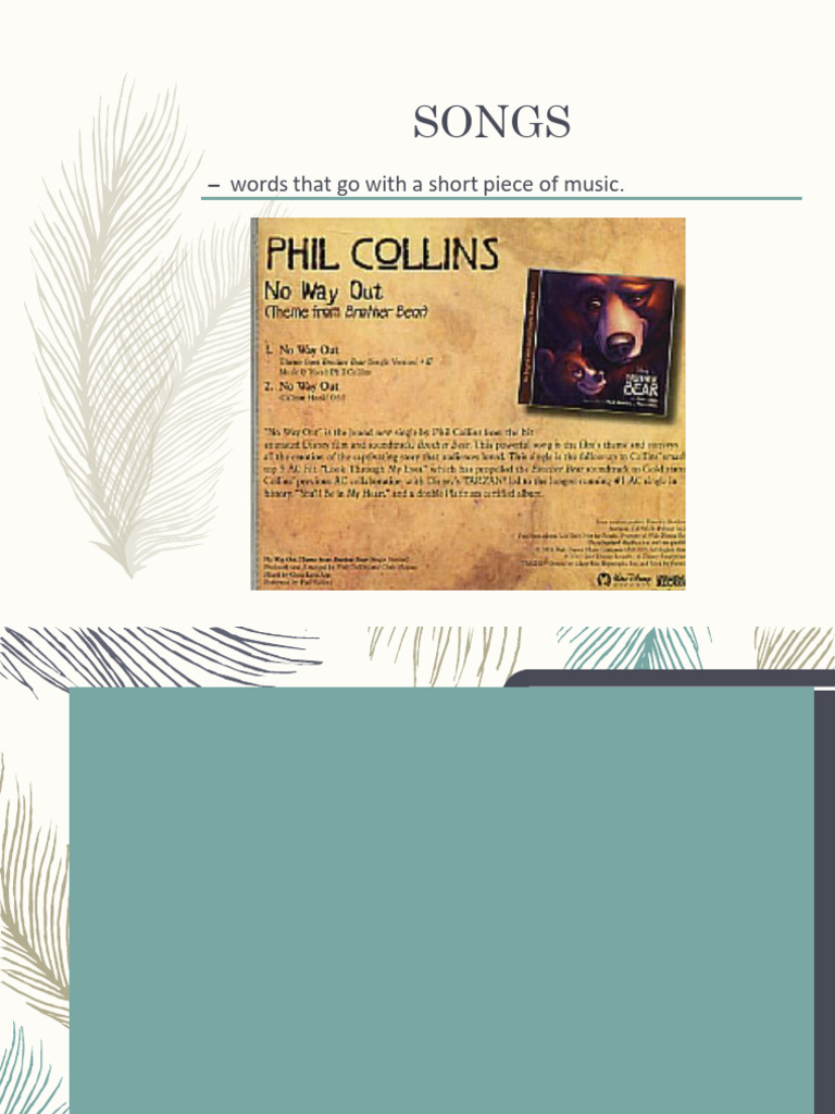 Song Analysis Project | PDF