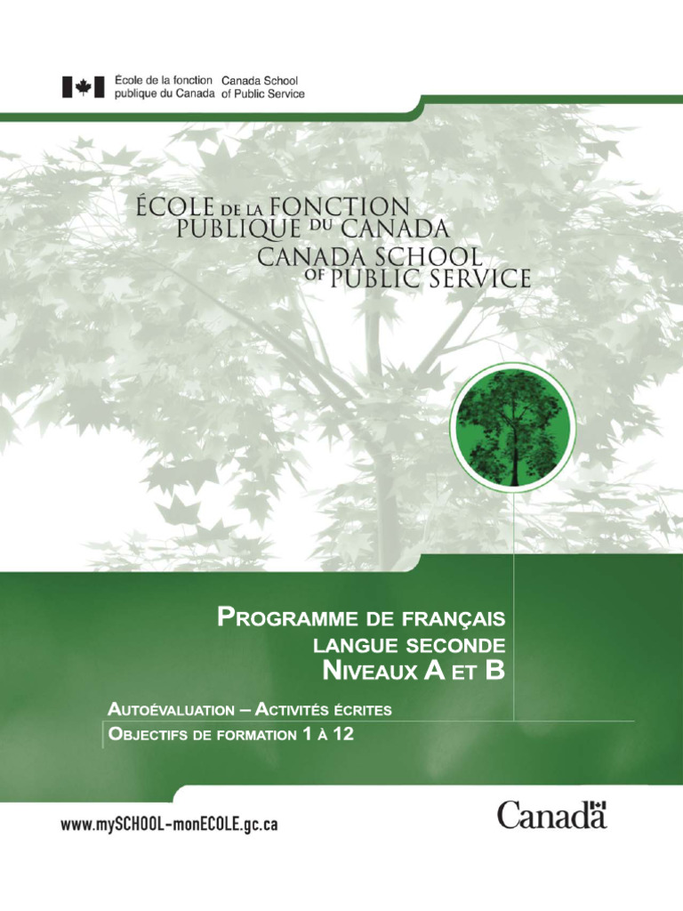Autoévaluation en français A et B | PDF | Syntaxe | Grammaire