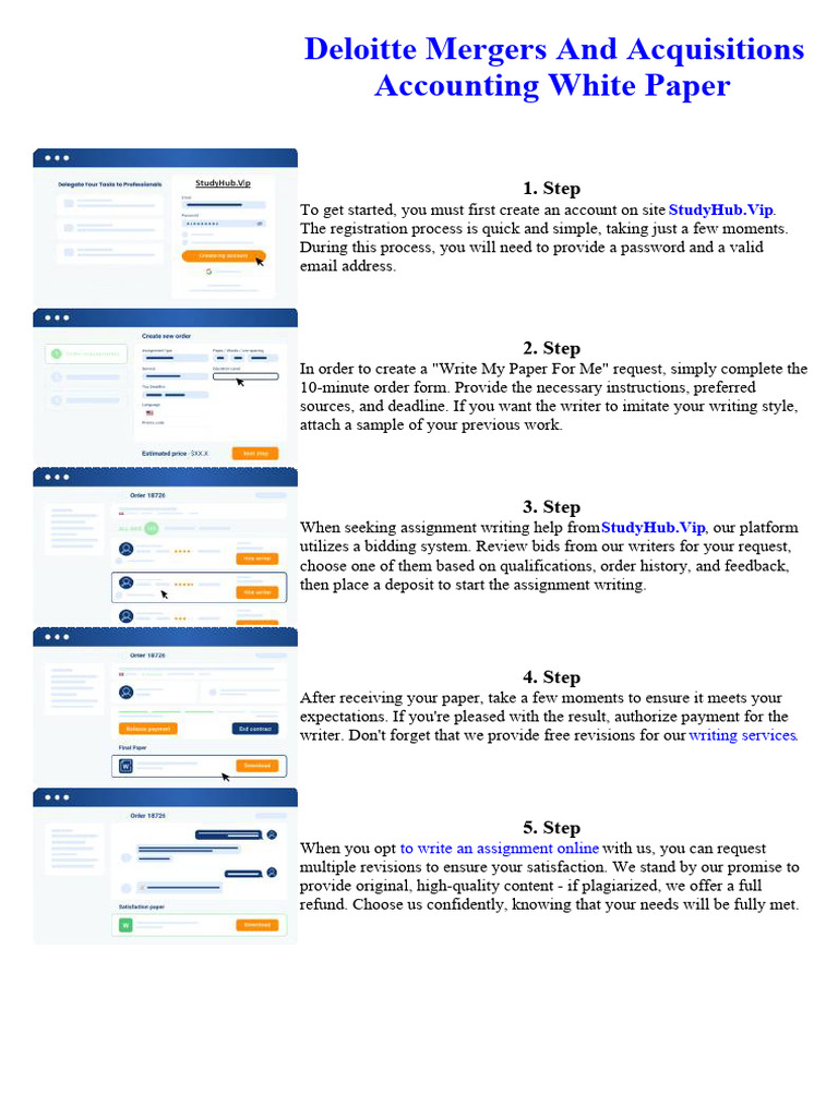 Deloitte Mergers and Acquisitions Accounting White Paper | PDF | Inventory