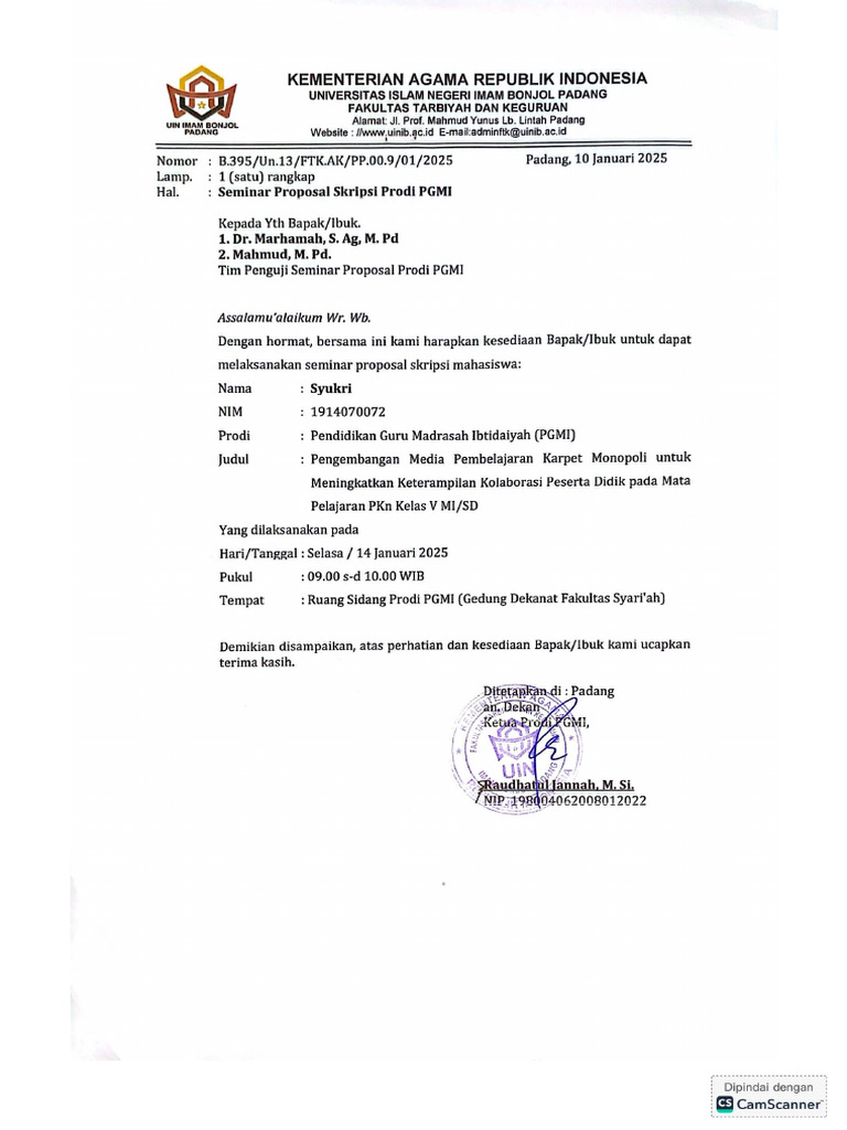 Undangan Sempro | PDF