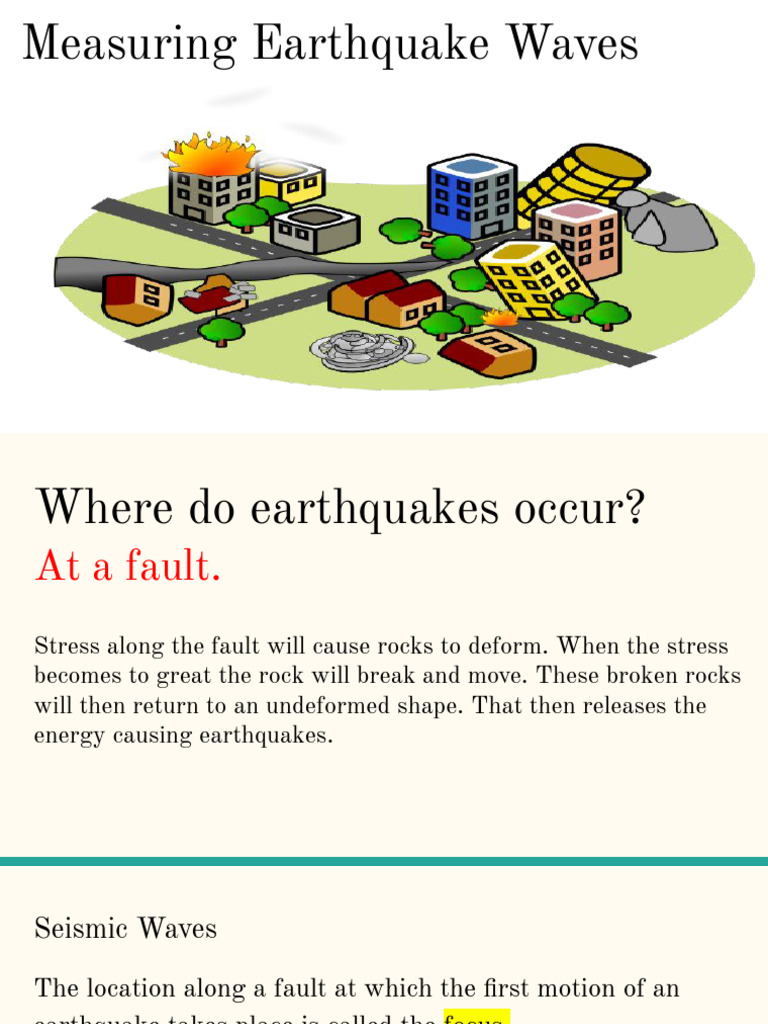 Understanding Seismic Waves and Measurements | PDF