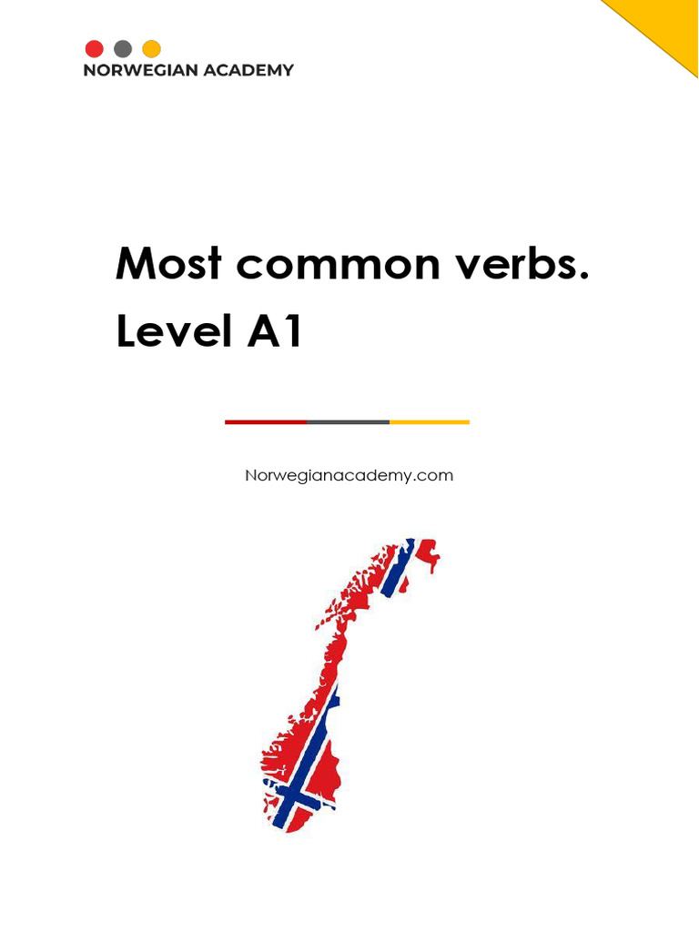 Verbs. Vocabulary Builder A1 | PDF