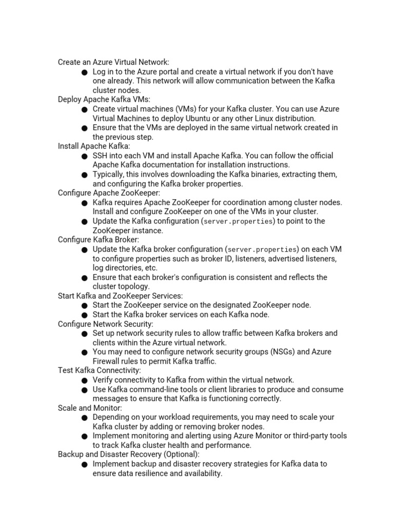 07 ApacheKafkaonAzure | PDF | Computer Cluster | Virtual Machine