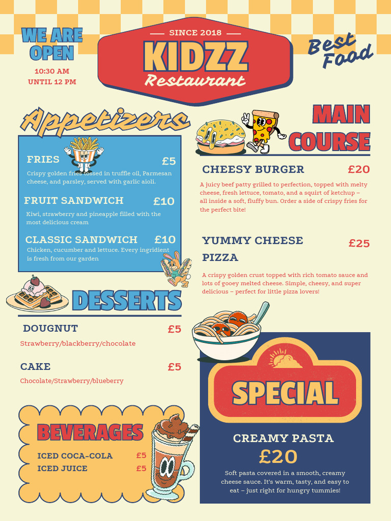 Yellow Vintage Illustrative Restaurant Menu - 20250621 - 065143 - 0000 ...