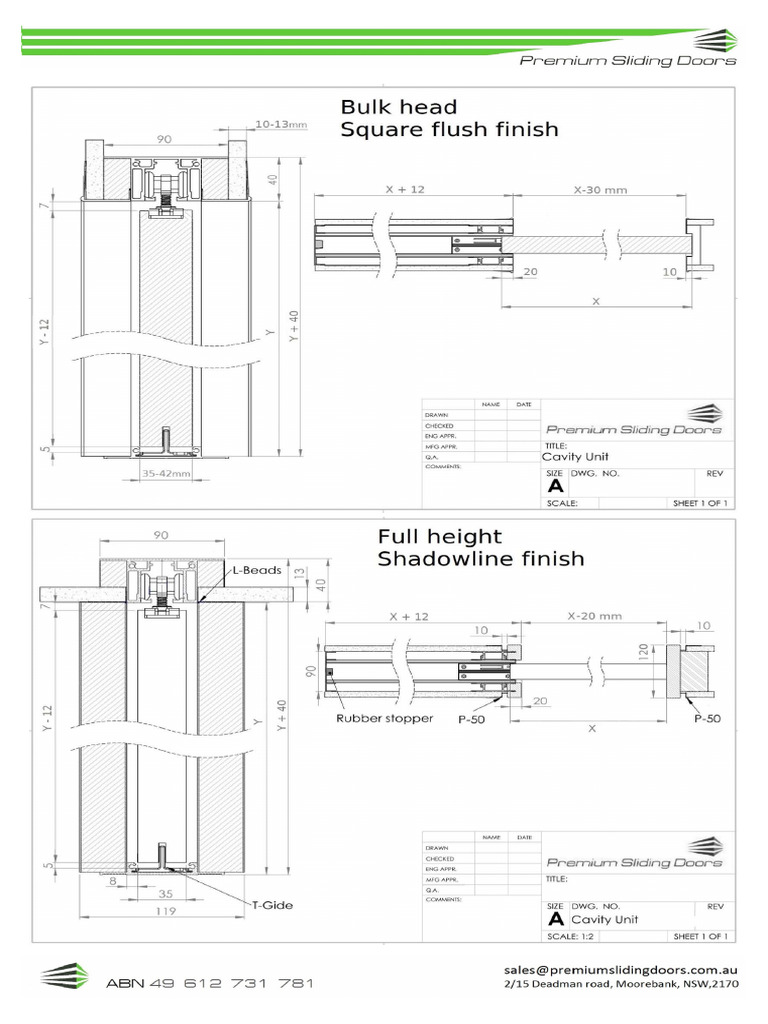 Cavity Sliders X | PDF