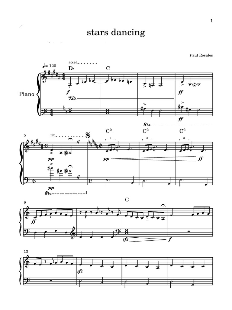 Stars Dancing | PDF