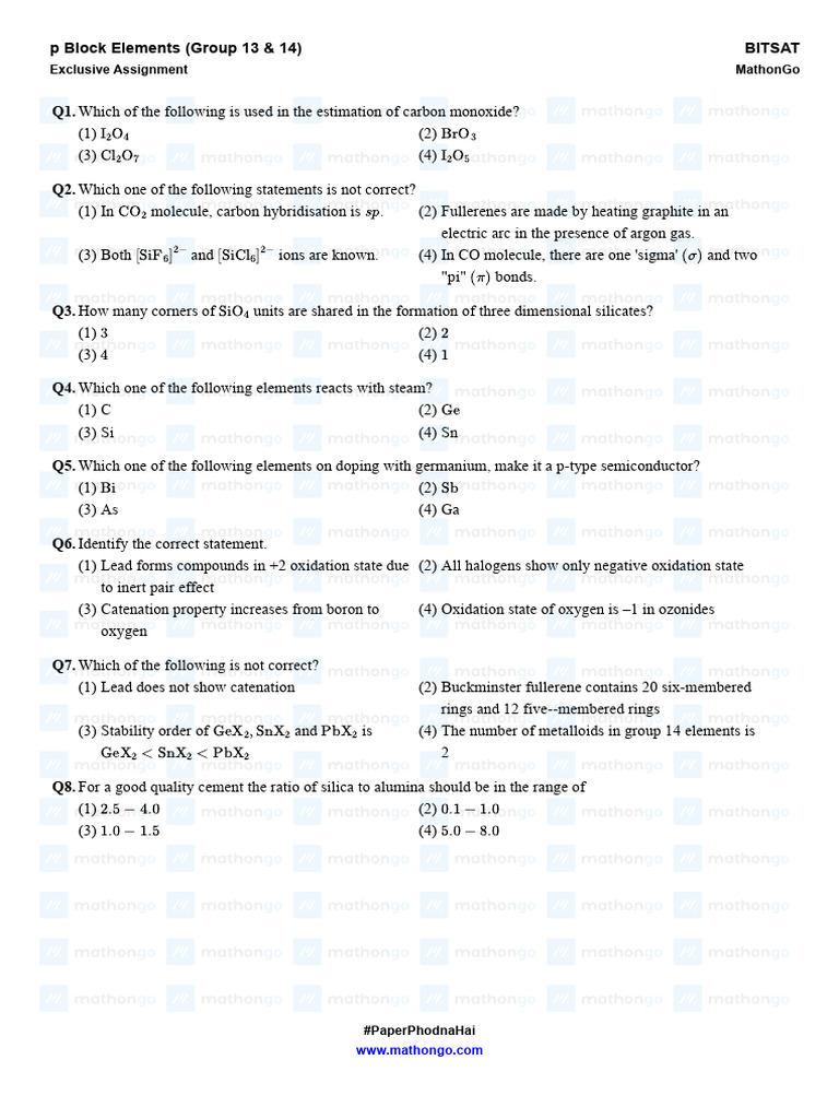 Group 14 Elements Overview | PDF | Carbon | Chemistry