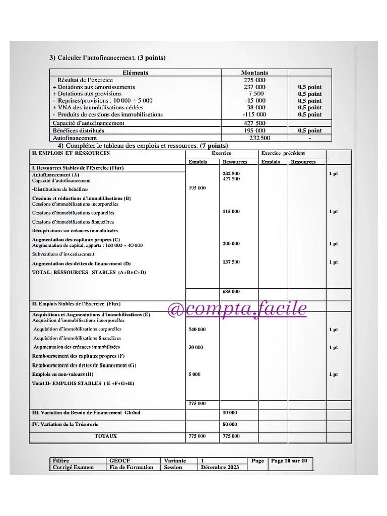Correction Eff 2023 v01 | PDF