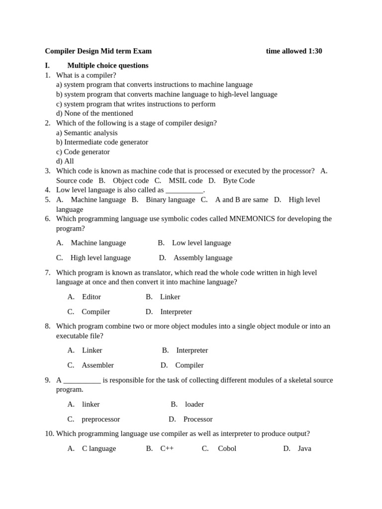 Compiler Design Phases Overview | PDF | Parsing | Compiler