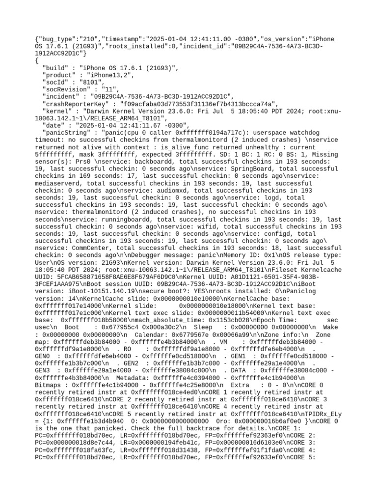 Crash Log | PDF | Berkeley Software Distribution | Computing