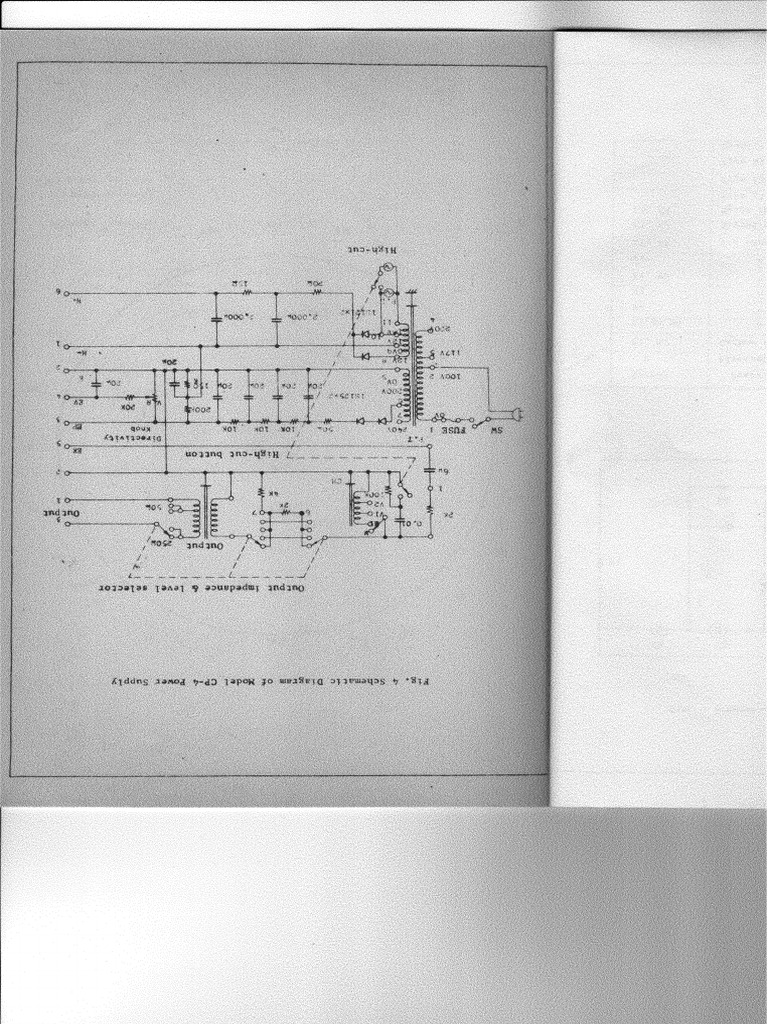 Sony C-107 PS Schematic | PDF