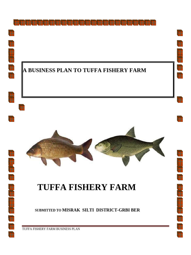 Tuffa Fishery Farm Business Plan | PDF | Retail | Barrel