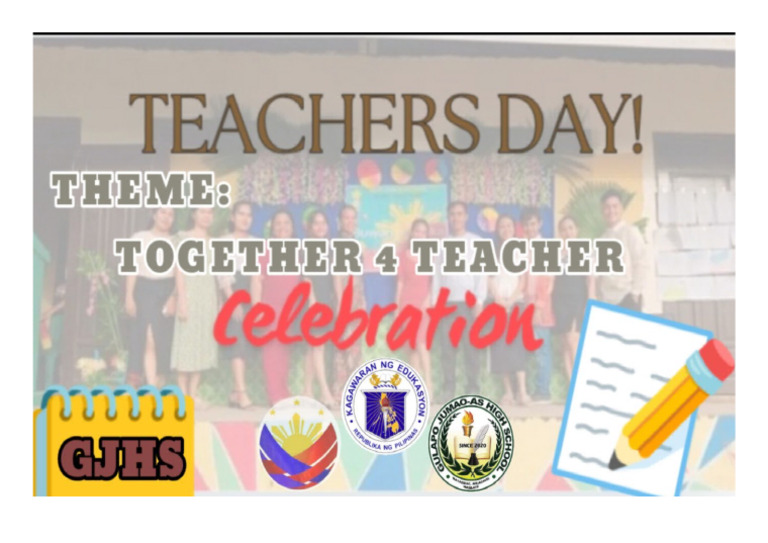 Teachers' Day Tarpal | PDF