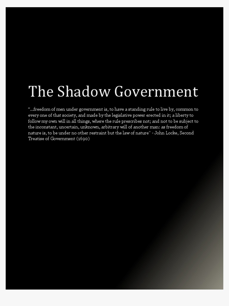 The Shadow Government | United States Constitution | Soviet Union