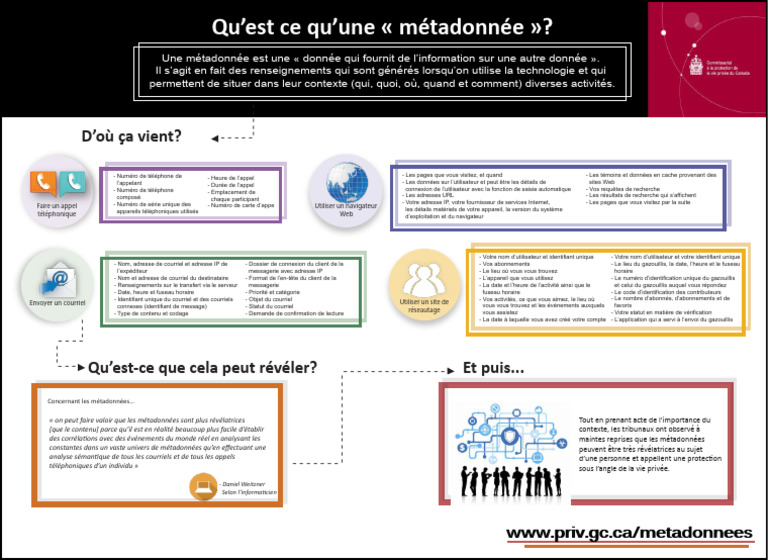 Comprendre les métadonnées | PDF | Métadonnées | Internet