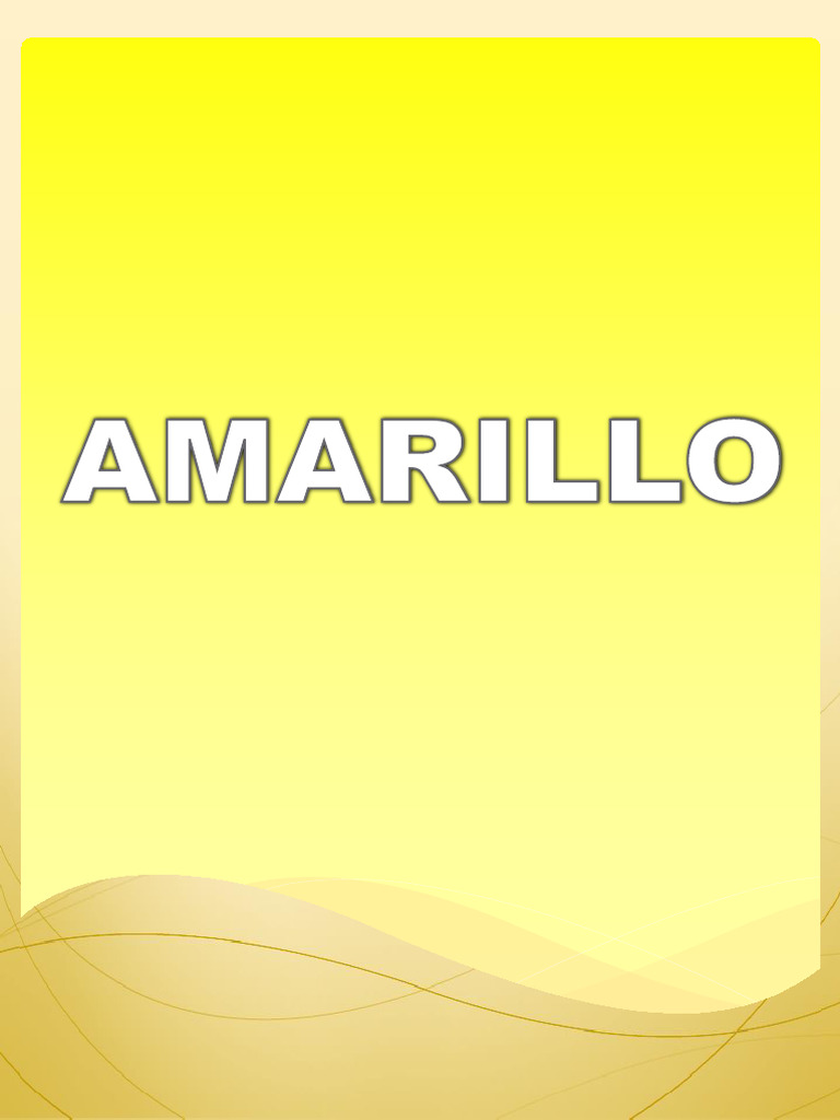Amarillo | PDF