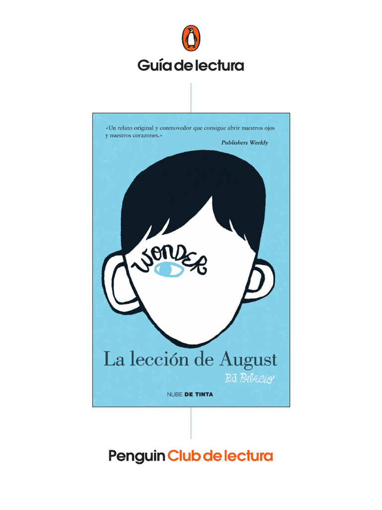 Wonder La Leccion de August RJ Palacio | PDF
