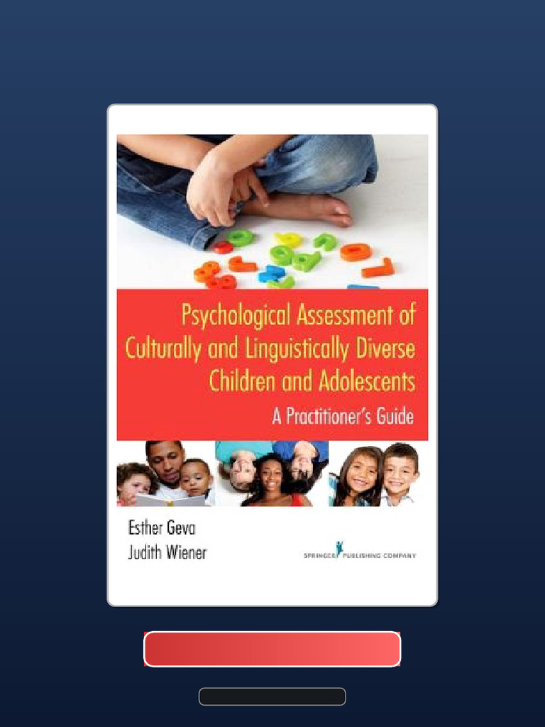 Complete Bundle Psychological Assessment of Culturally and ...