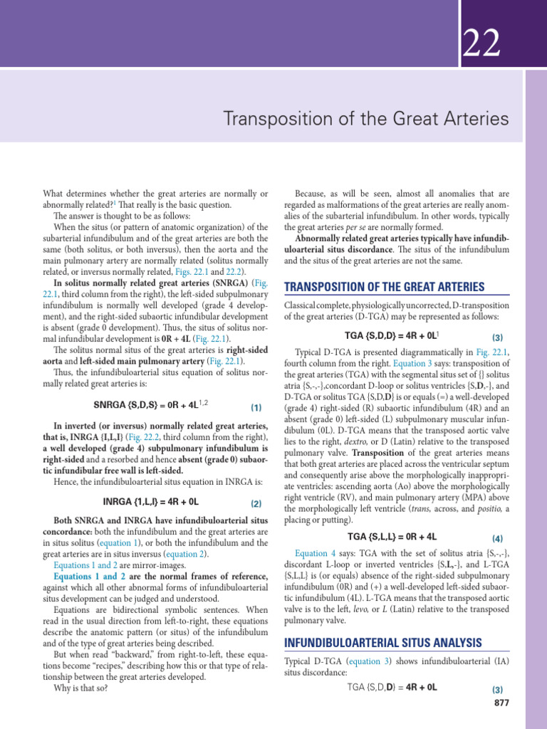 Segmental Anatomy of TGA by Van Praagh | PDF | Heart Valve | Aorta