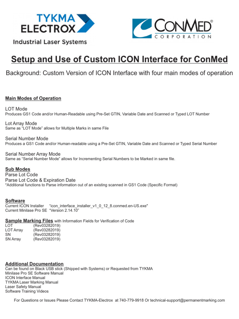 Custom ICON Interface Setup Guide | PDF | Icon (Computing) | Image Scanner