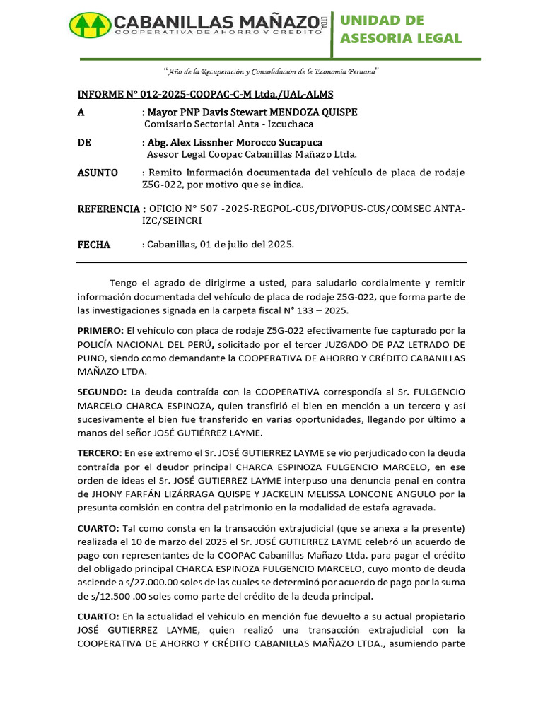 INFORME 11 - Merged Comisaria | PDF