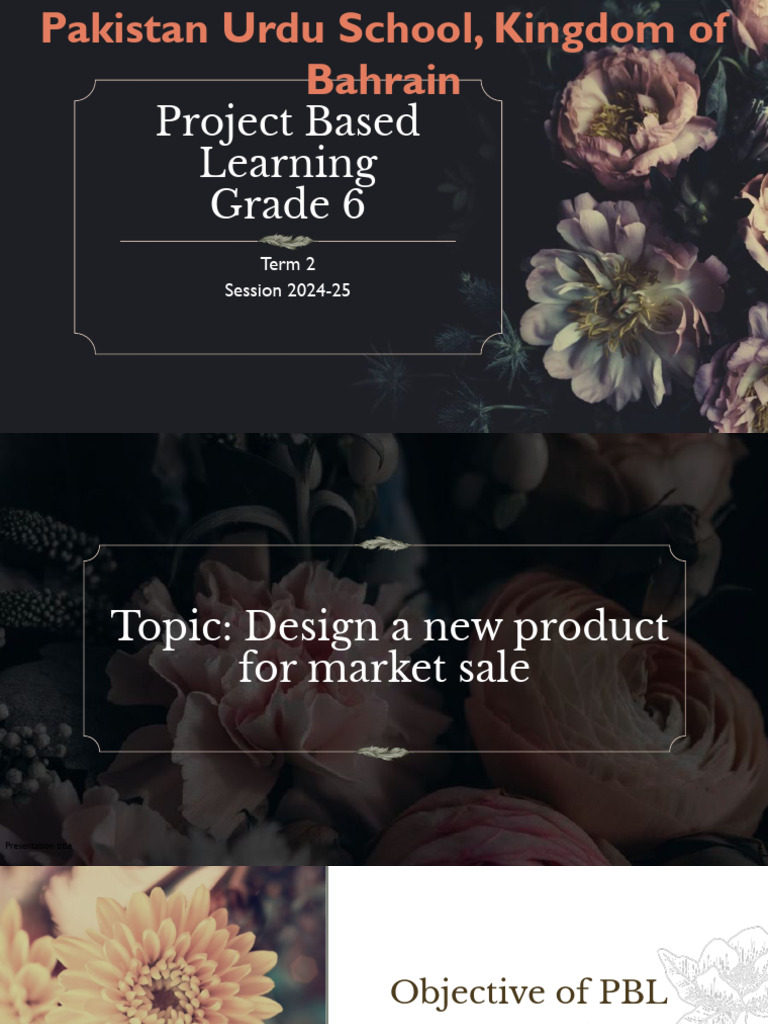 Grade 6 PBL - 2nd Term | PDF | Cognition | Learning