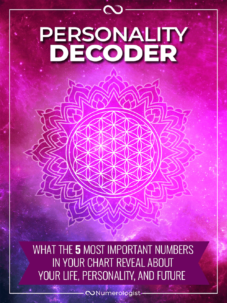 Numerology Personality Decoder | PDF | Soul | Thought