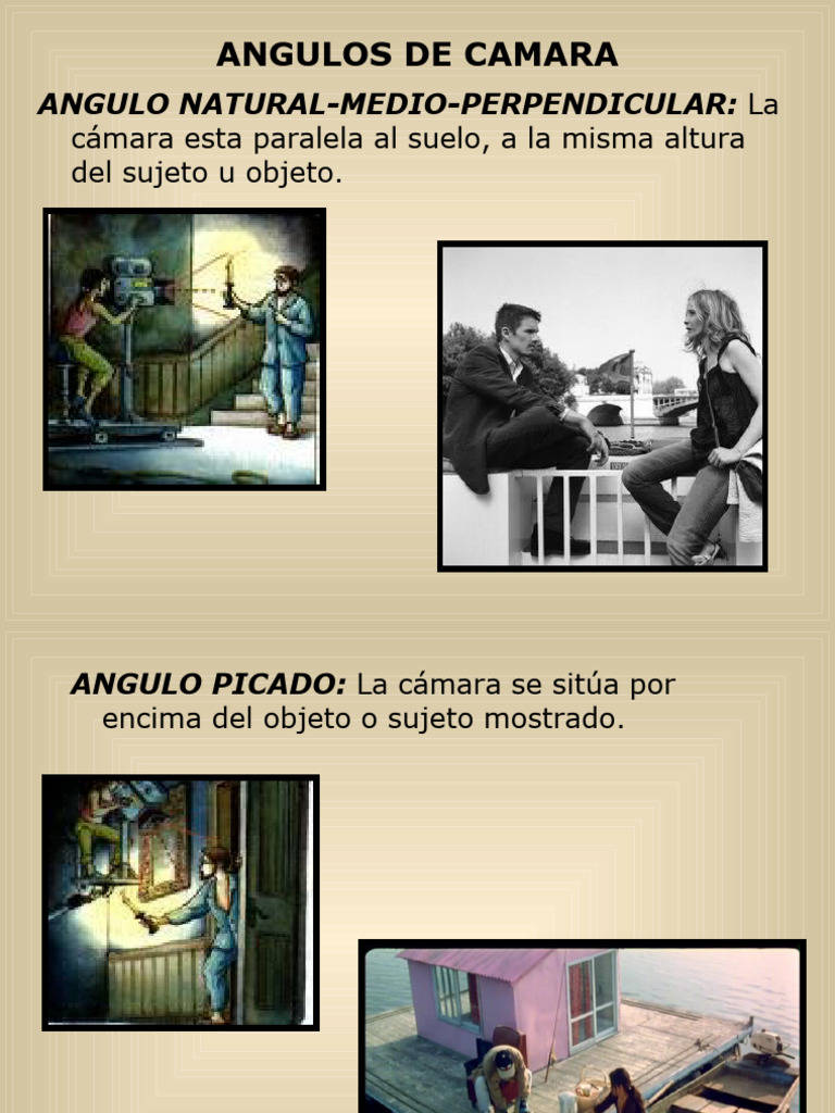 PDF Lenguaje Audiovisual Segun Angulos de Camara - Compress | PDF