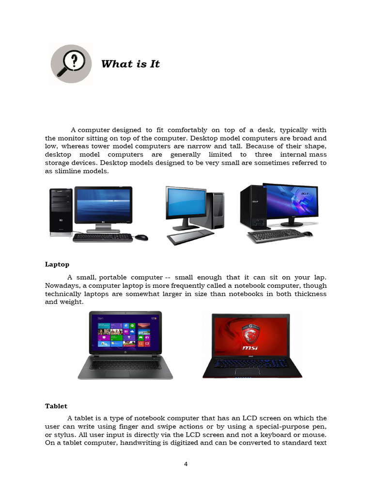 Tle Ict Css 10 q1 Iccs Week 1 1 | PDF | Operating System | Graphical User Interfaces