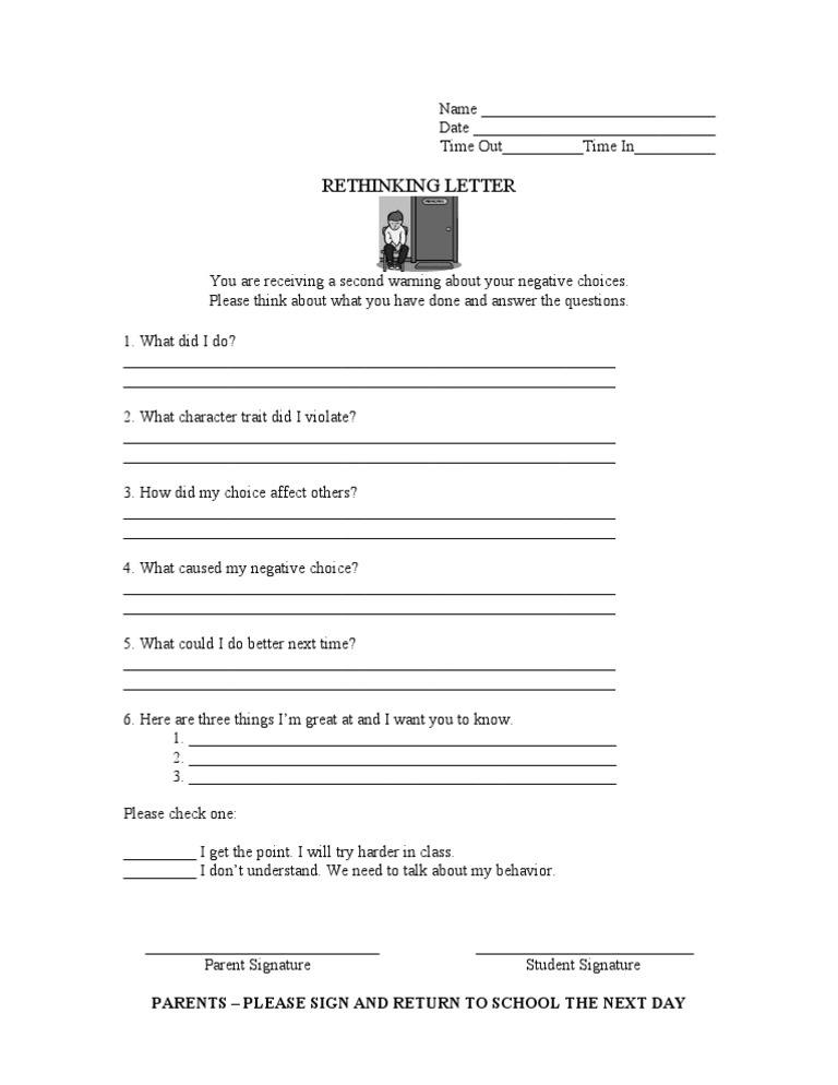 Rethinking Letter | PDF | Career & Growth