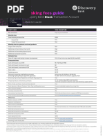 Discovery Bank Transaction Account Fees | PDF | Credit Card | Debit Card