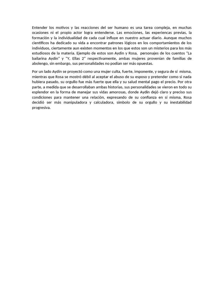 Tarea Texto Comparación Contraste | PDF