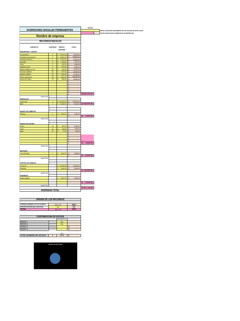 Proyecto Bachefix Tablas Excel | PDF | Economias