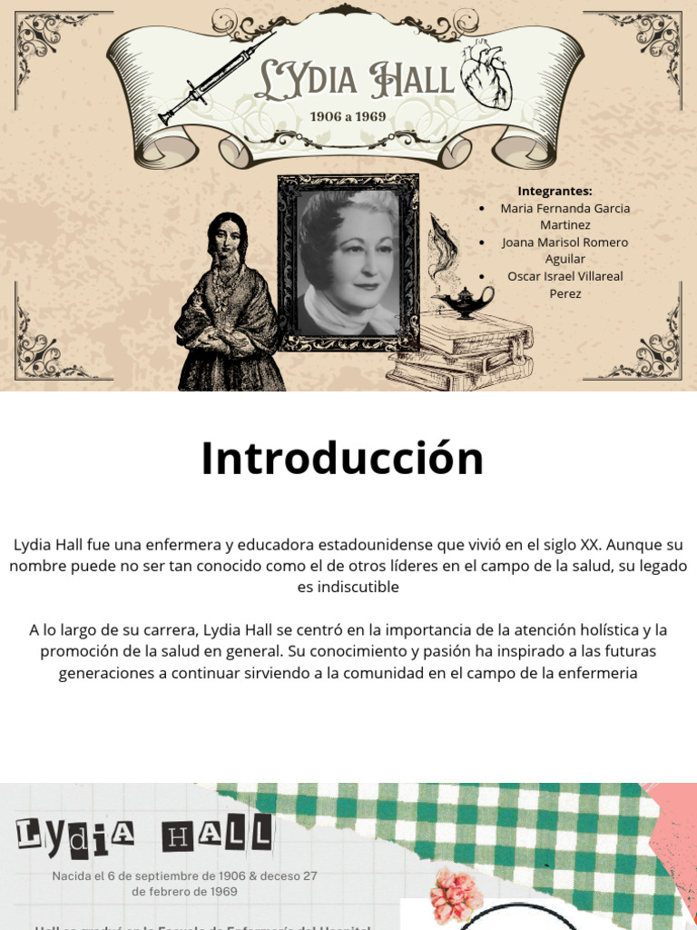 Lydia Hall | PDF | Enfermería | Medicina