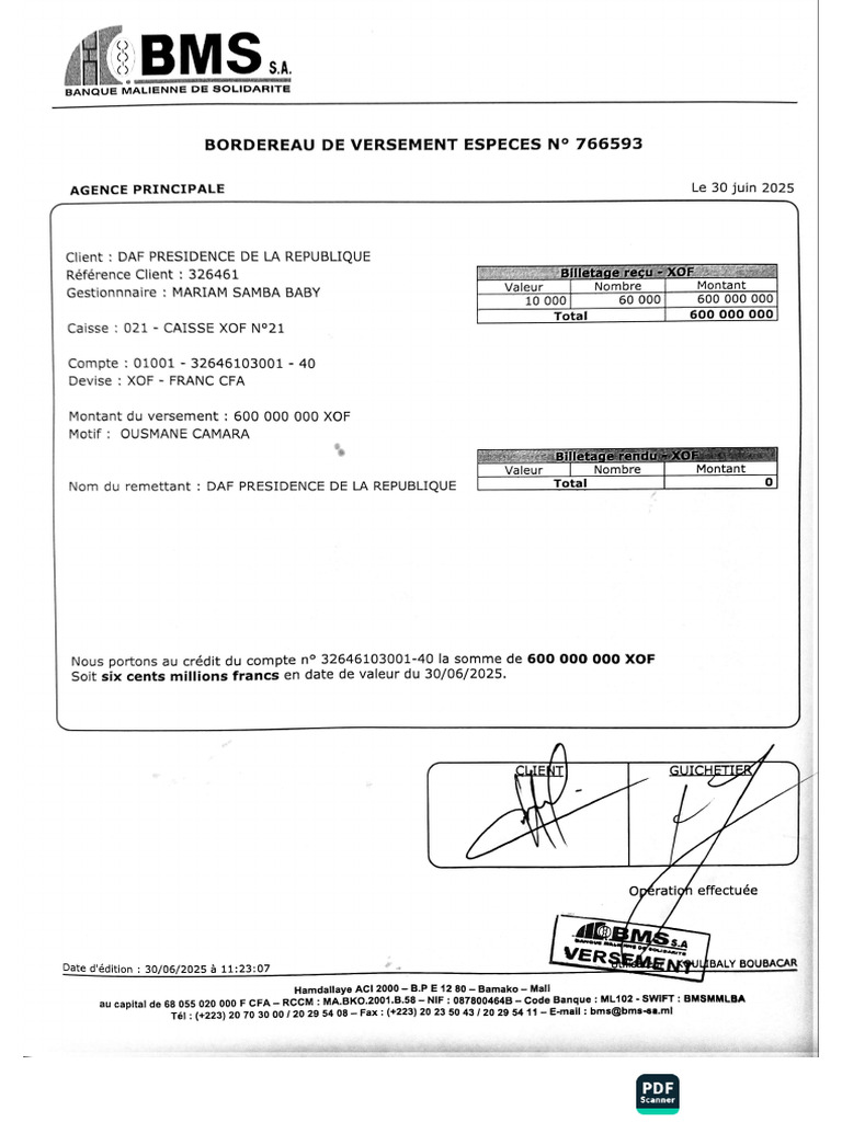 ACE Scanner - 2025 - 06 - 30 | PDF