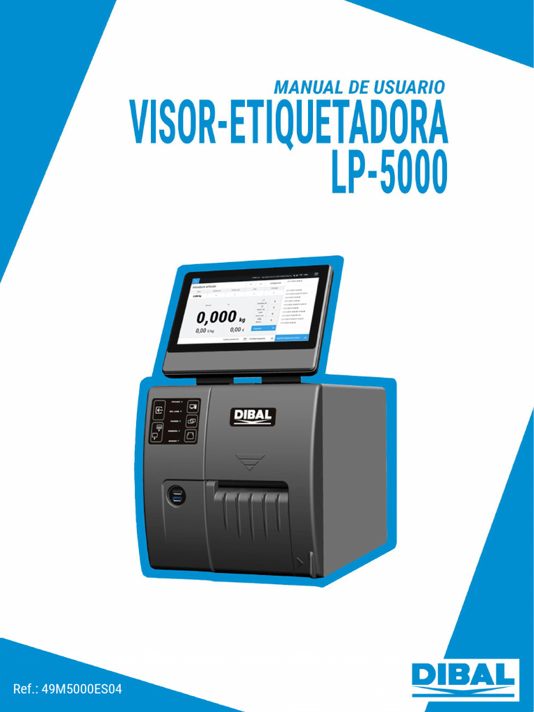 Manual de Usuario Etiquetadora LP-5000 | PDF