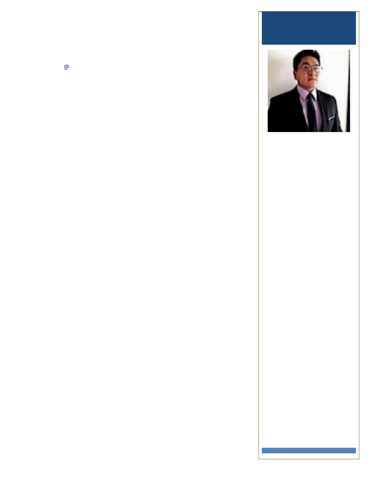 CV Farid Ortega | PDF | Business