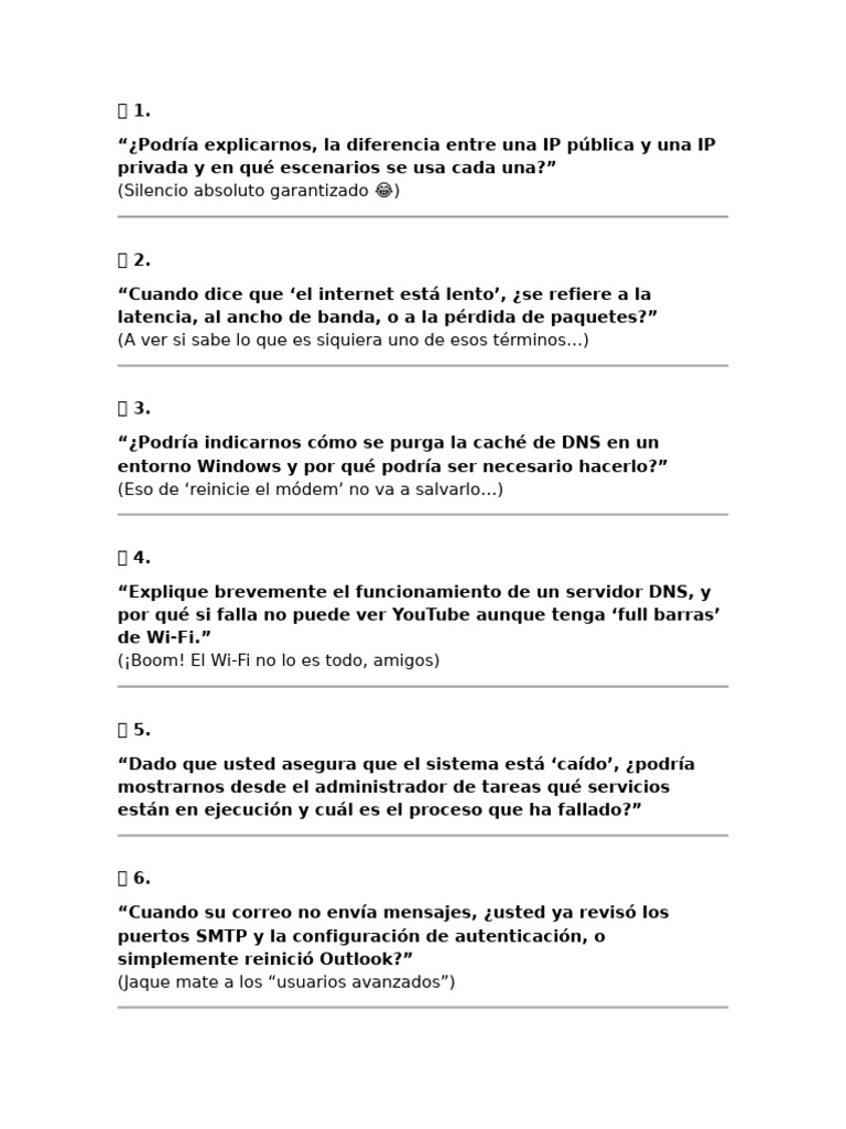 Preguntas A Los Usuarios | PDF | Servidor (Computación) | Mi sql