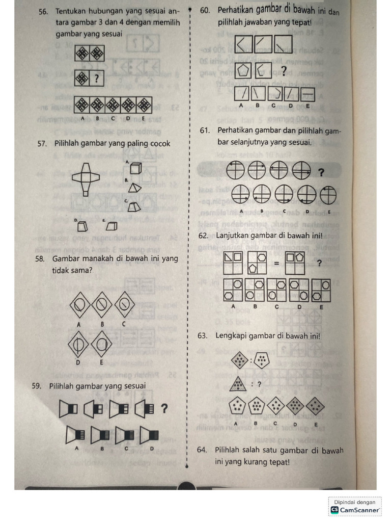 Soal Figural | PDF