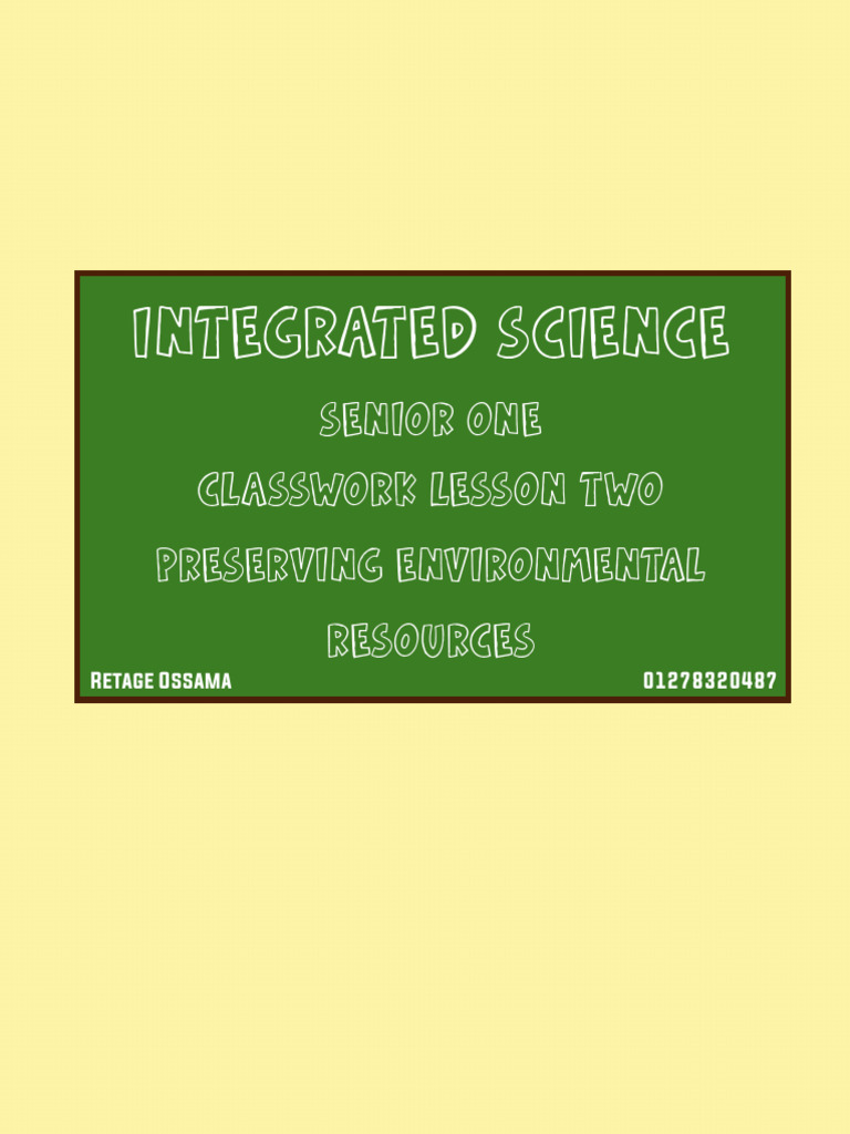 Classheet Lesson 2 - Chapter 1 | PDF | Heat | Chemical Bond