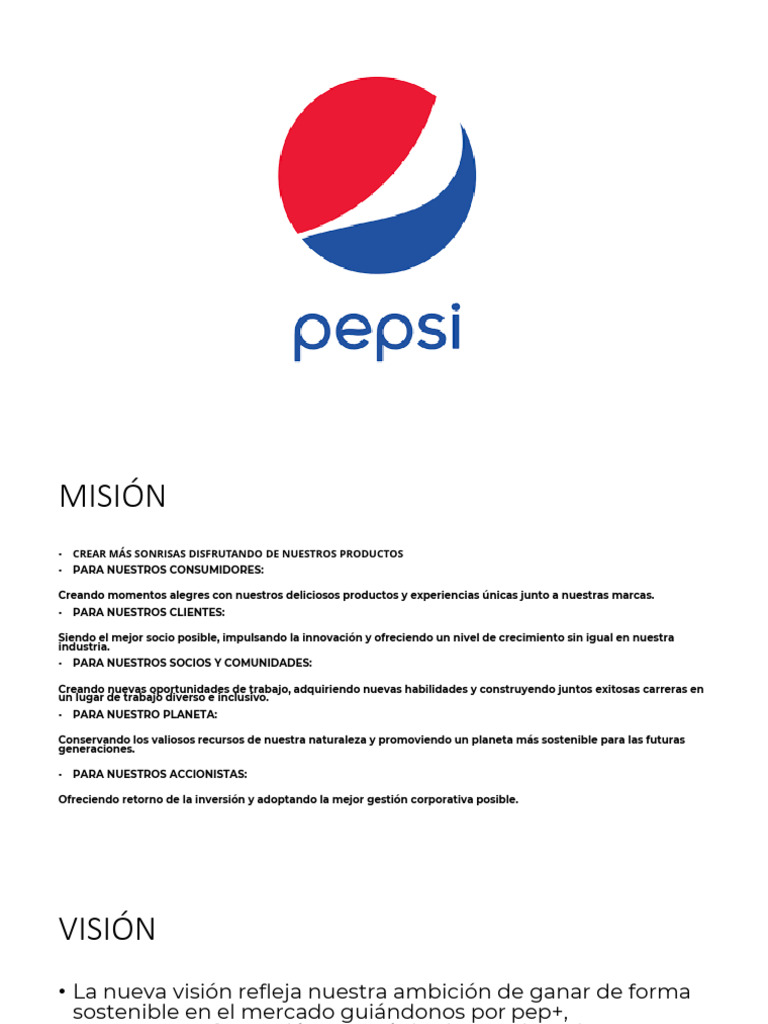 Pepsi | PDF | Sustentabilidad | Pepsi Co