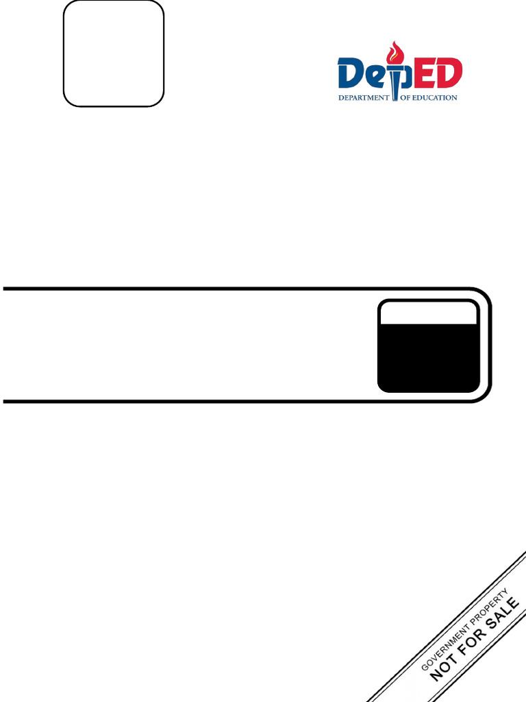 TLE 8 Week 3 Learning Activity Sheet | PDF | Composition (Visual Arts)