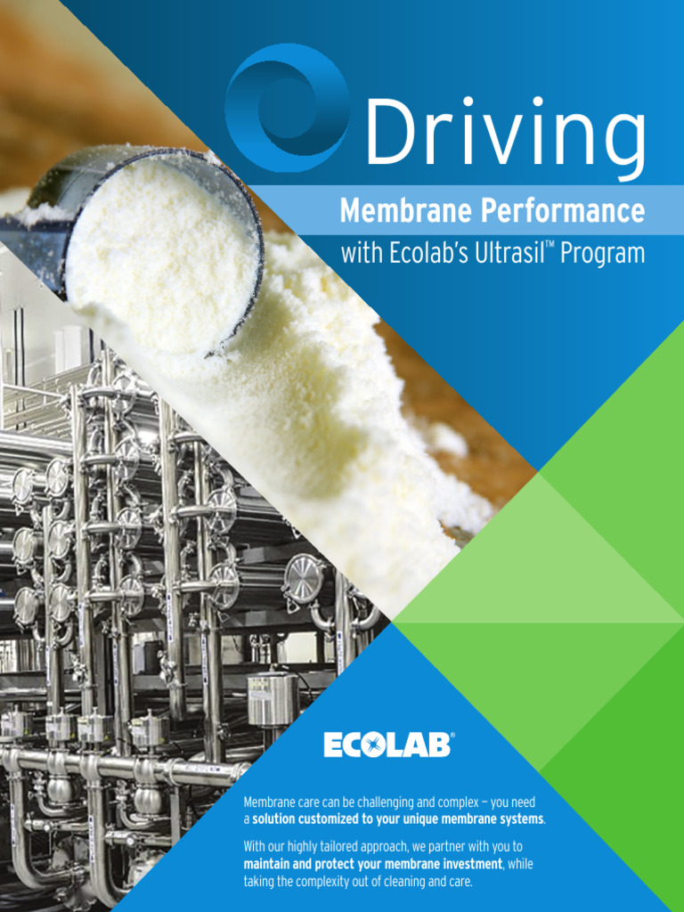 Ecolab Ultrasil™ Membrane Solutions | PDF | Membrane