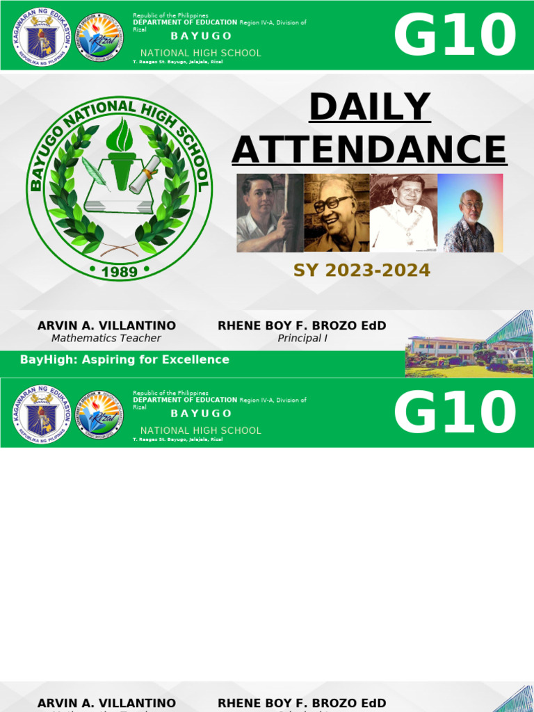 Attendance Cover | PDF