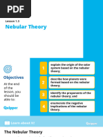 Evidence Supporting The Nebular Hypothesis | PDF | Science & Mathematics